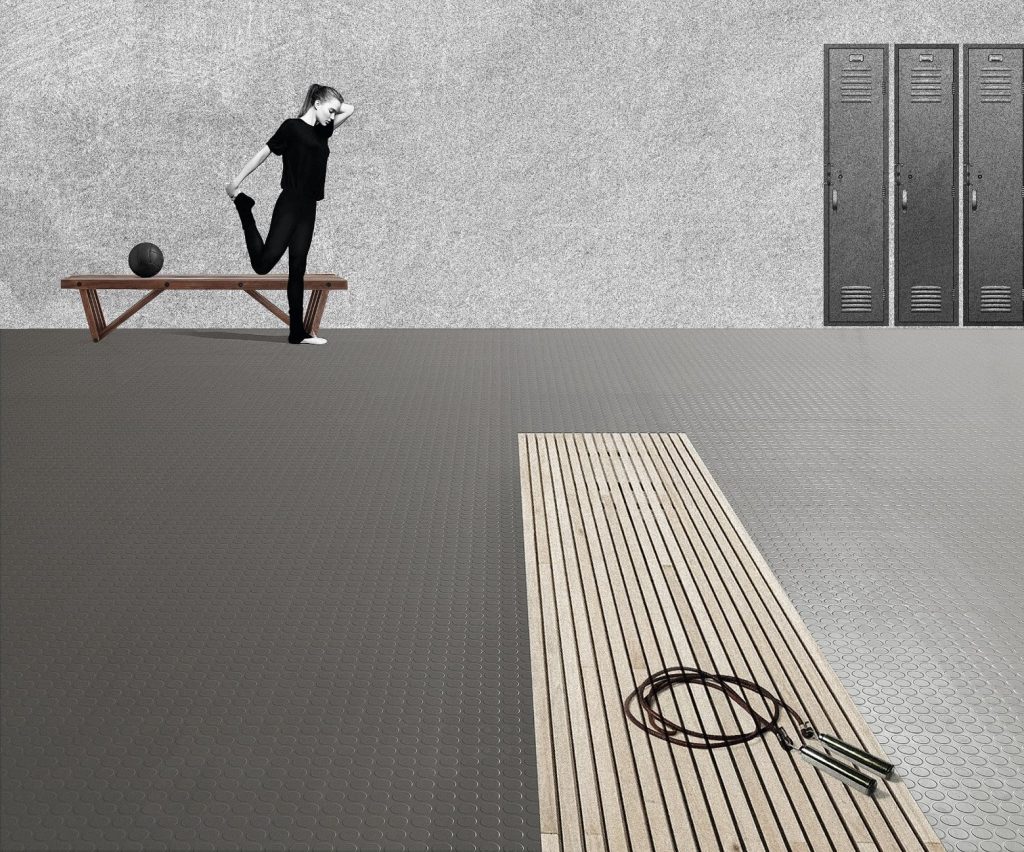 Gummigolv och plattor från Artigo – Polyflor